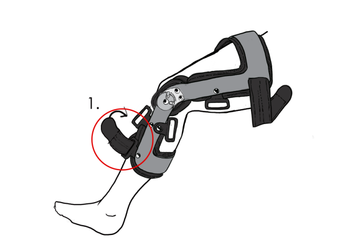 Экзоскелетный ортез нижней конечности с пружинным механизмом Reh4Mat ...